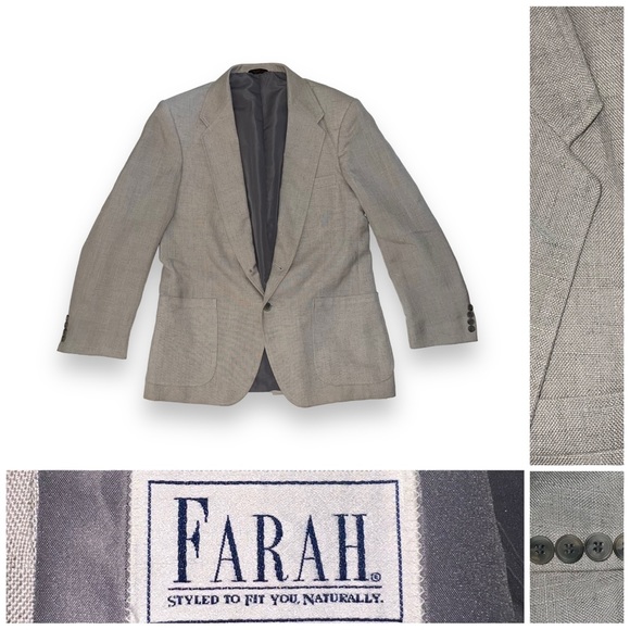 Farah | Suits & Blazers | Vintage Farah Mens Blazer Sports Coat Jacket ...